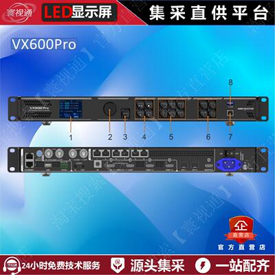 LED视频处理器VX600Pro6网口