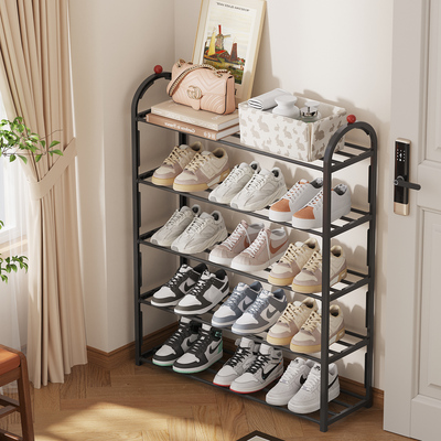 鞋架子小窄家用门口多层简易省空间收纳架子出租房用鞋子收纳神器