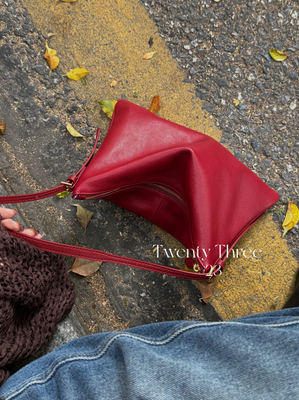 Twenty Three小众设计植鞣羊皮腋下包简约百搭单肩斜挎包