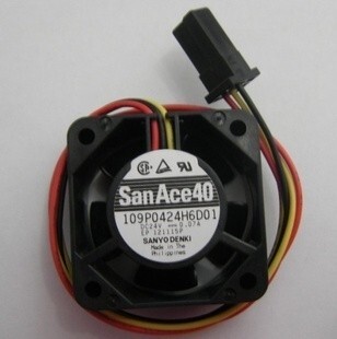 109P0424H6D01 全新Sanyo三洋4020 24V 0.07A 发那科系统散热风扇