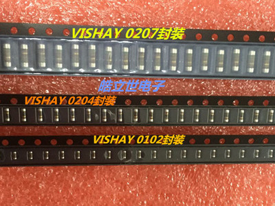 MMA02040D3300DB300 精密晶圆电阻 0204 330欧 0.5% 25PPM 0.4W