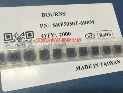 SRP5030T-6R8M BOURNS原装贴片大电流电感 2020-6.8UH 4A 5X5X3MM