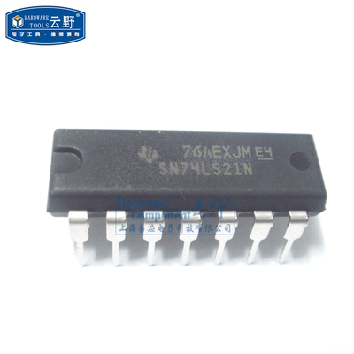 【高科美芯】IC集成电路SN74LS21N DIP14直插 双路4输入与门 8mA