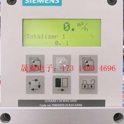 SIMENS流量变送器7ME6920-2CA10-1AA0,未【询价产品】