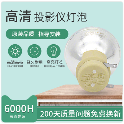 适用ViewSonic优派Pro8200/PJD6531W/PJD6382/VS12585/Pro8300/PJD6241/PJD6381投影机仪灯泡RLC-049/RLC-061