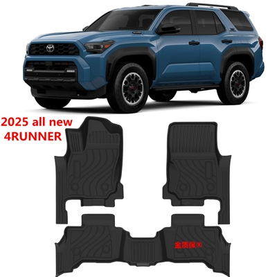 适用于2025全新丰田NEW TOYOTA 4RUNNER超霸专用TPE橡胶脚垫SR5