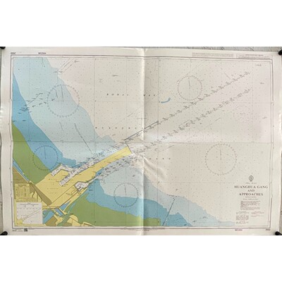 Admiralty 2650 China Bo Hai Huanghua Gang Approaches Chart M