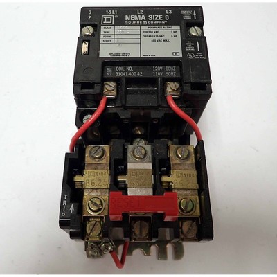 SQUARE D COMPANY CLASS 8536 TYPE SB02 FORM S SERIES A NEMA S