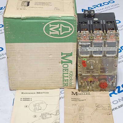 Moeller NZMS440 Disgiuntore 3POLE 2540 Ampere Con Sottotensi