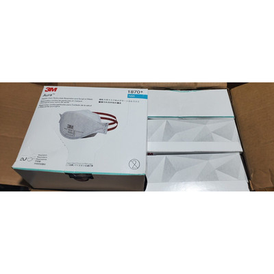 3M 360 包 3M Aura 1870 N95 颗粒呼吸器手术面罩全新IOSH