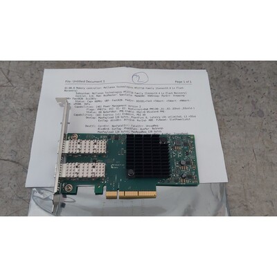 Mellanox NVidia MT27710 ConnectX4 适配器 2 提供