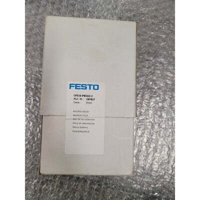 FESTO CPE10-PRSGO-2 187827 Anschlussblock - NEU/OVP worldwid