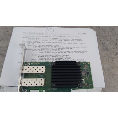 Mellanox NVidia MT28800 ConnectX5 适配器 3 提供