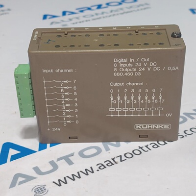 Utilis KUHNKE 680.450.03 Numrique 8INPUTS 8OUTPUTS Module KU