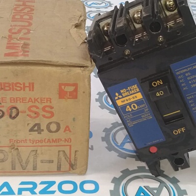 Nuevo Interruptor Sin Fusible MITSUBISHI NF60SS 40A 600V 3P