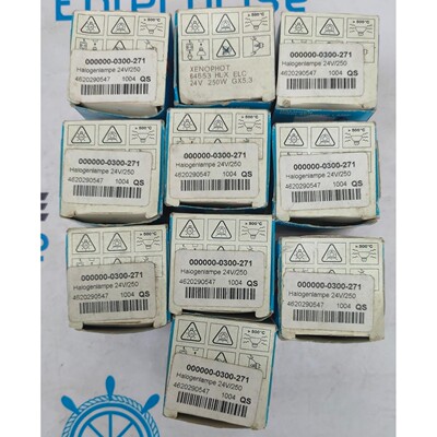 XENOPHOT 64653 HLX ELC 24V 250W GX 53 BULB 欧司朗 10 件装