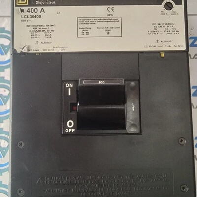 Interruptor De Circuito Square D LCL36400 400 Amperios 600 V