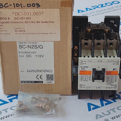 Neuf Fuji Electric SCN2SG Magntique Contacteur 2NO2NC Dc 110