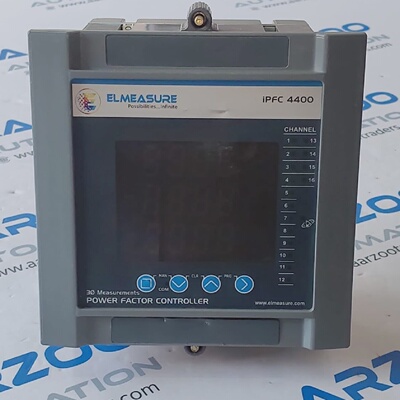 USED ELMEASURE IPFC 4400 POWER FACTOR CONTROLLER 3D MEASUREM