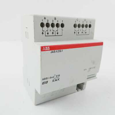 ABB JAS4.230.1 GH Q631 0072 R0111 6A 230VAC ibus EIB 4fach J
