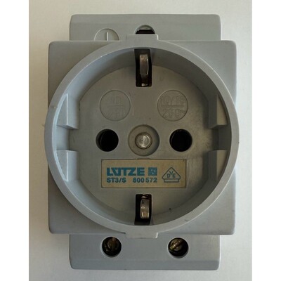 Lütze Steckdose / 10/16A / 250V~ / ST-3/S / 800572