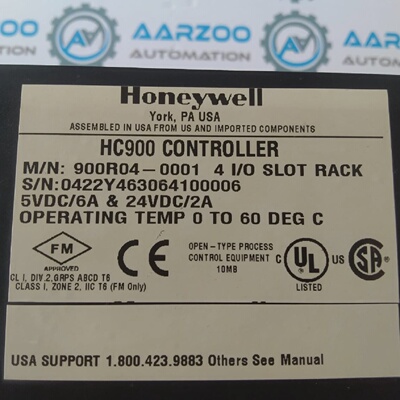 Honeywell HC900 ASSY 51500177001 Kontroll Schlitz Rack