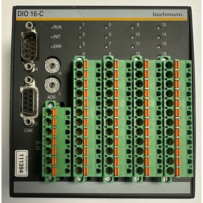 Bachmann Can Slave Digital Ein- Ausgangsmodul / DIO16-C