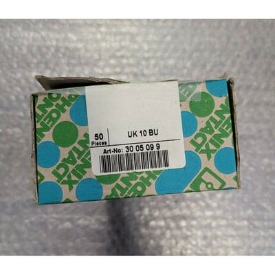PHOENIX CONTACT UK 10 BU 30050 33 Klemmen - NEU/OVP - worldw