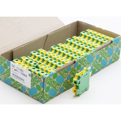 38x Phoenix Contact USLKG 10 N 3003923 Schutzleiter-Reihenkl