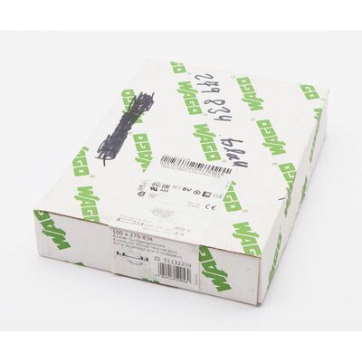 100x Wago 279-834 279834 51132259 1,5mm2 4-Leiter-Durchgangs