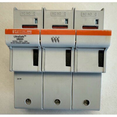 Ferraz Shawmut Sicherungshalter UltraSafe 800VAC 3-polig / U