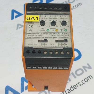 IFM Elektronik DD 0001 D 100 Geschwindigkeit Monitor AC 230V