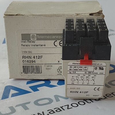 Neu Telemecanique Rhn 412F Unmittelbar Relais 110VDC Telemec