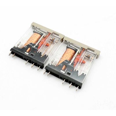 2x Omron G2RV-1-S G2RV1S 25 VAC 30 VDC Steckrelais Plug-in r