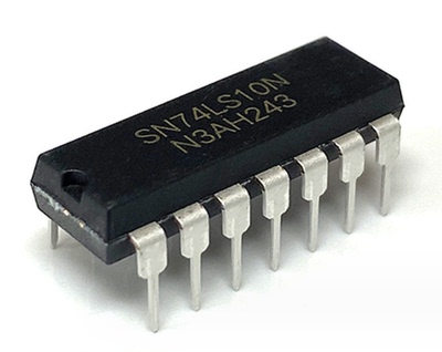 全新国产SN74LS10N 74LS10 直插DIP-14 三输入3与非门ic 逻辑芯片