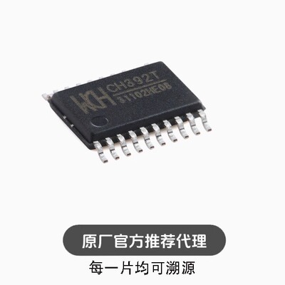 全新 CH392T TSSOP-20 TCP/IP网络协议栈芯片