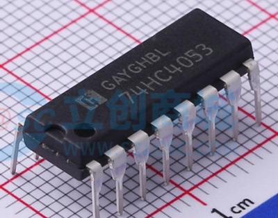 全新原装 74HC4053N CD74HC4053E DIP-16 多路复用器/分解器