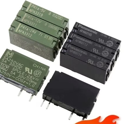 继电器APAN3124 3112 3105 PA1A-24V 12VDC 5VDC PA1A-PS
