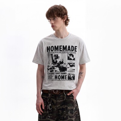 黑色印花插肩短袖 Arrested Bootleggers Tee Shirt