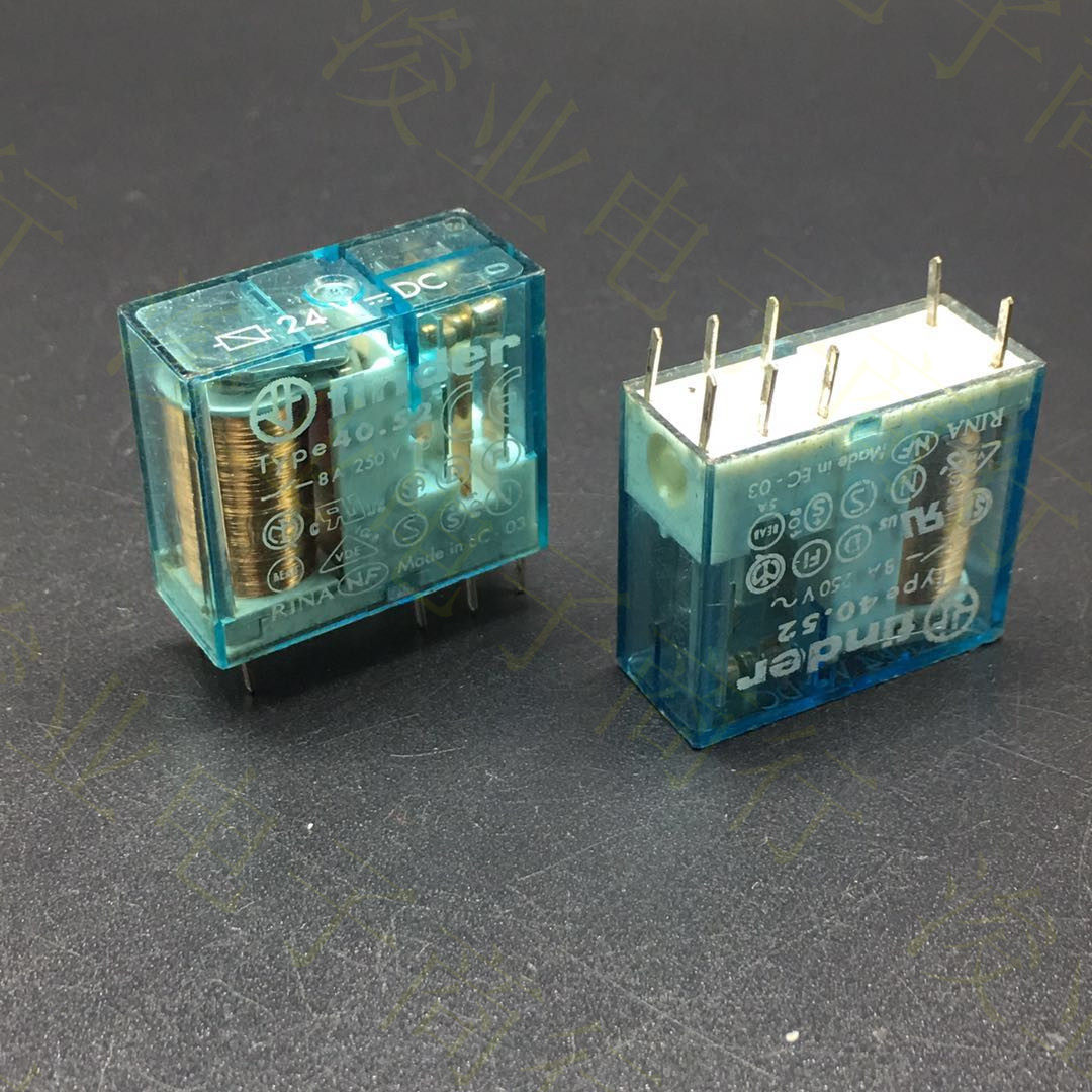 Finder芬德继电器Type 40.52 24V 40.52.9.024.0000 24VDC 8脚8A_虎窝淘