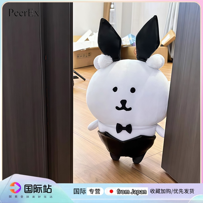 日本PeerEx兔女郎套装自嘲熊玩偶安抚公仔可换装棉花娃娃生日礼物