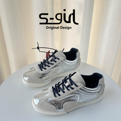SGIRLTWTW简约厚底德训鞋女
