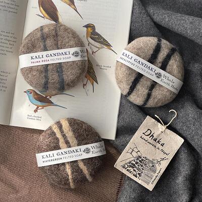 尼泊尔进口香皂羊毛手工