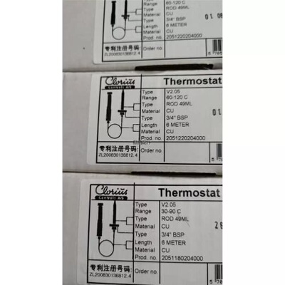 恒温器V2.05 ROD 49ML Clorius科罗里斯温度感测器全新议价议价
