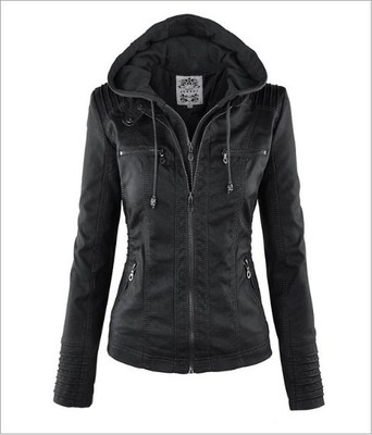 2018 Winter Pu Leather Jacket Autumn Coat For Women Jackets