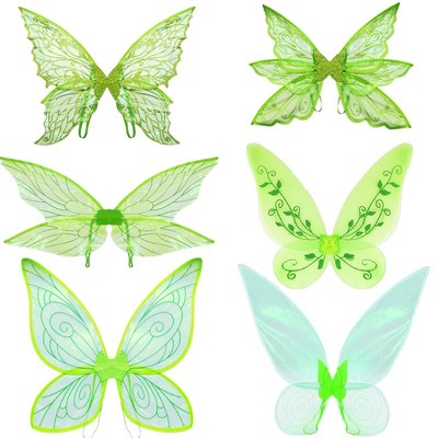 小叮当小精灵森系绿色翅膀