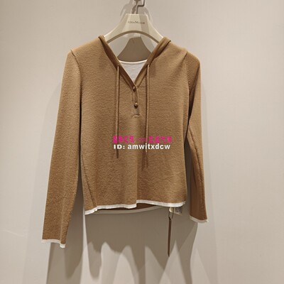 Koradior珂莱蒂尔毛衣正品秋冬连帽针织衫绵羊KZ03990D1原2487