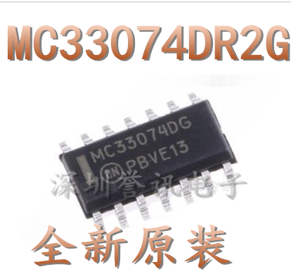 全新原装正品 MC33074DR2G MC33074DG SOP14 线性放大器芯片