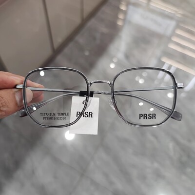 Prsr帕莎眼镜框可配防蓝光近视镜