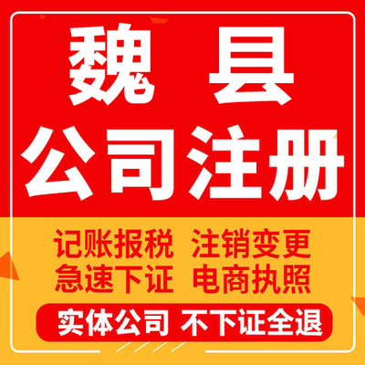 魏县公司注册个体工商营业执照代办公司注销企业变更股权异常